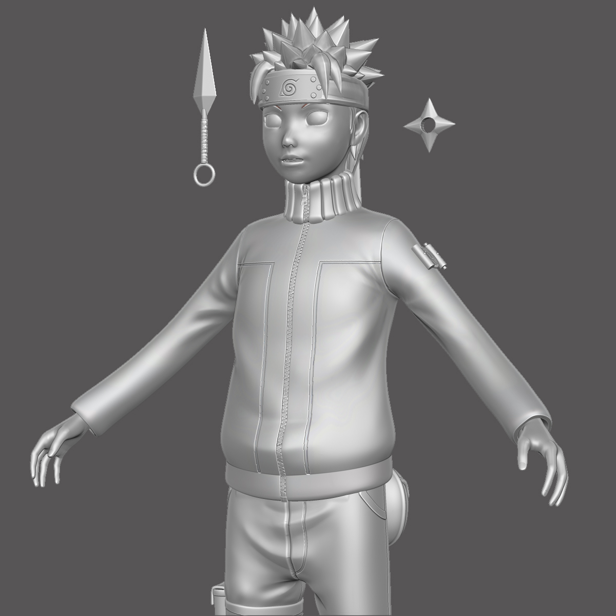 3d naruto shippuden model