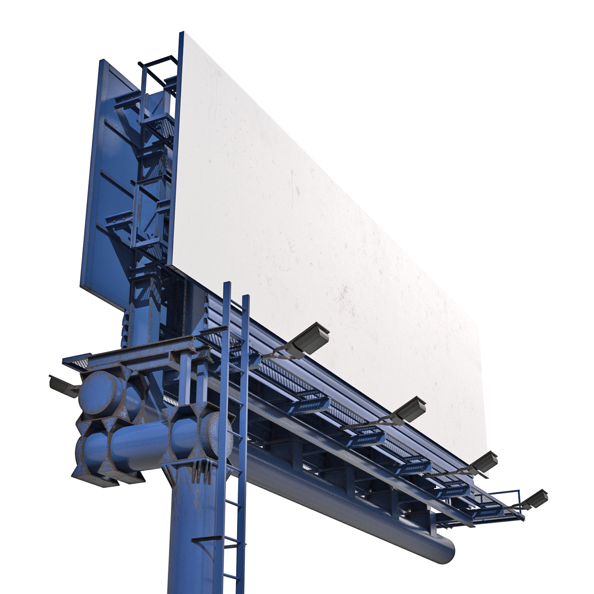 modelo 3d Colección de vallas publicitarias y estandartes - TurboSquid ...