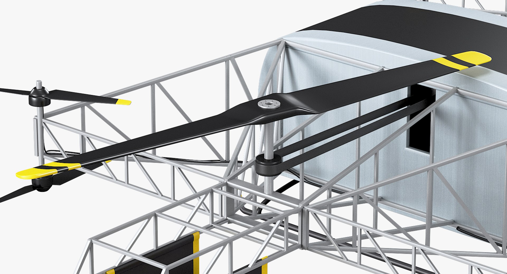 Heavy Lift Drone Skyf 3D Model - TurboSquid 1254070