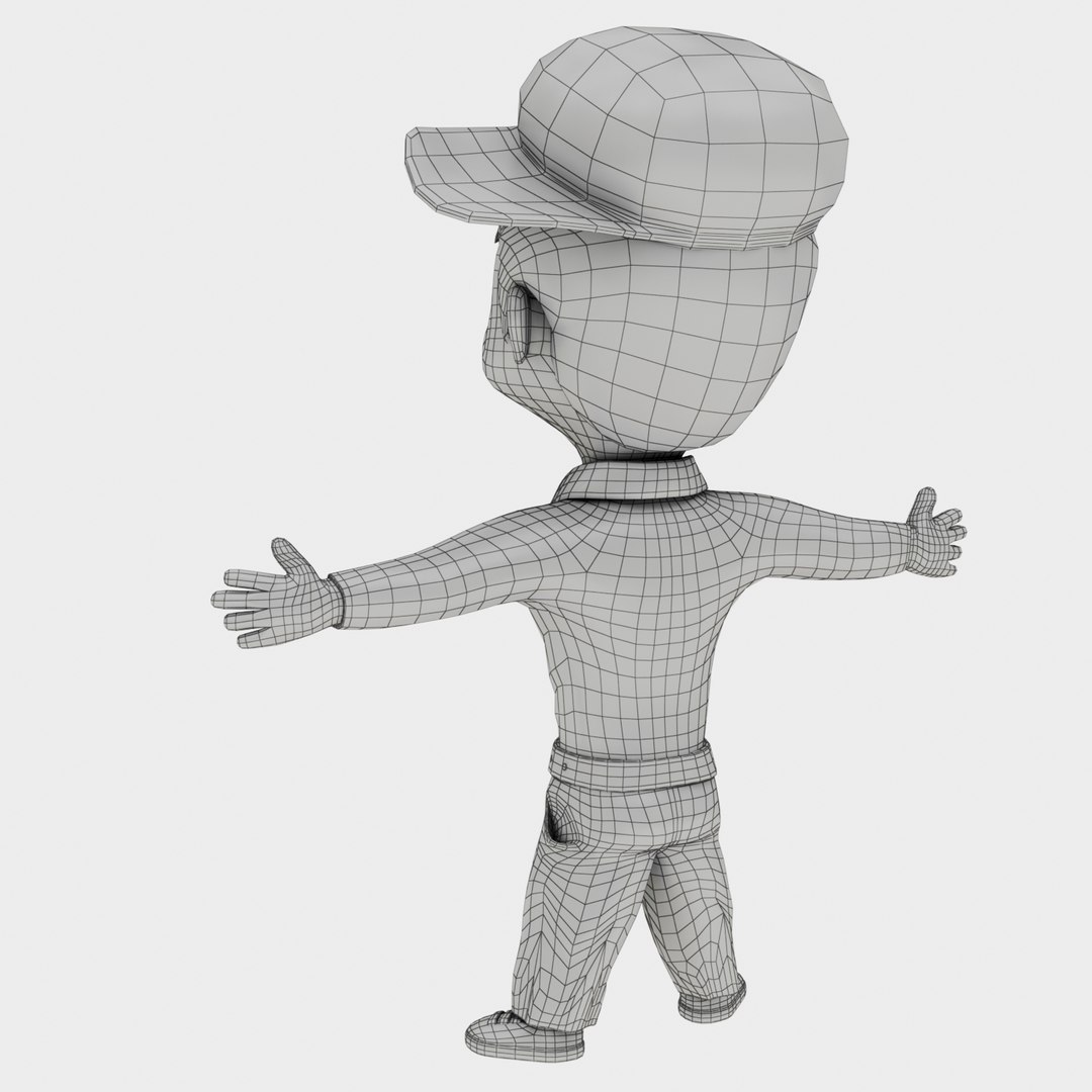 3D Male Man Child Model - TurboSquid 1294822
