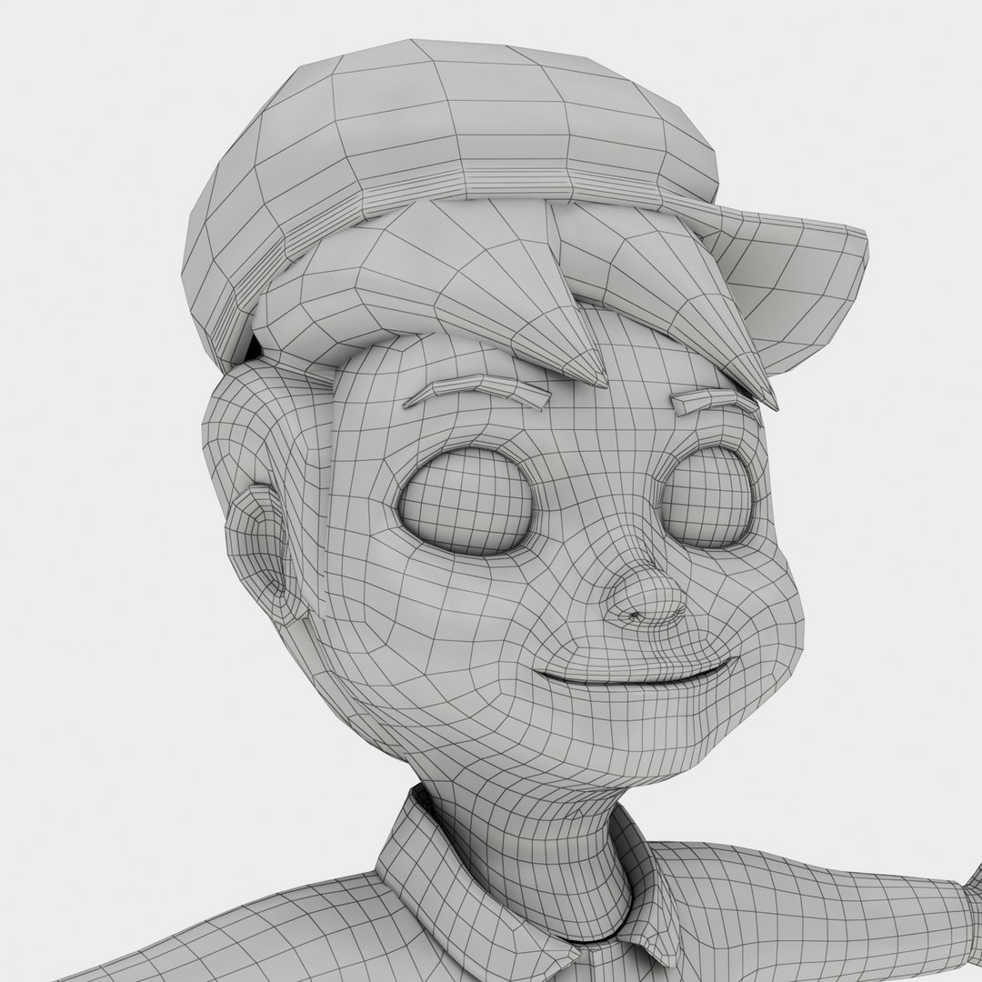 3D Male Man Child Model - TurboSquid 1294822