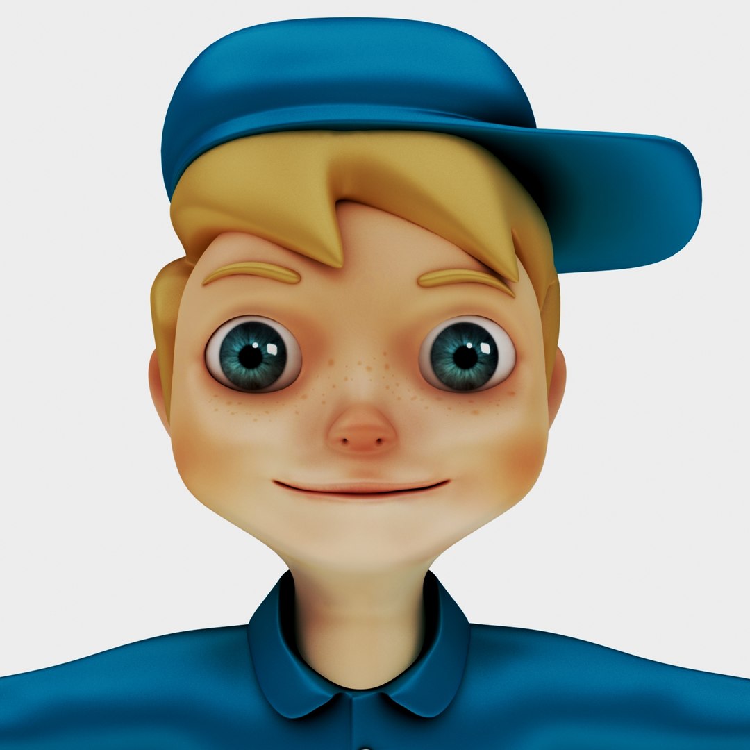 3D Male Man Child Model - TurboSquid 1294822