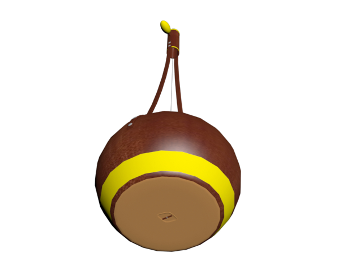 Musical instrument ektara 3D model - TurboSquid 1533603