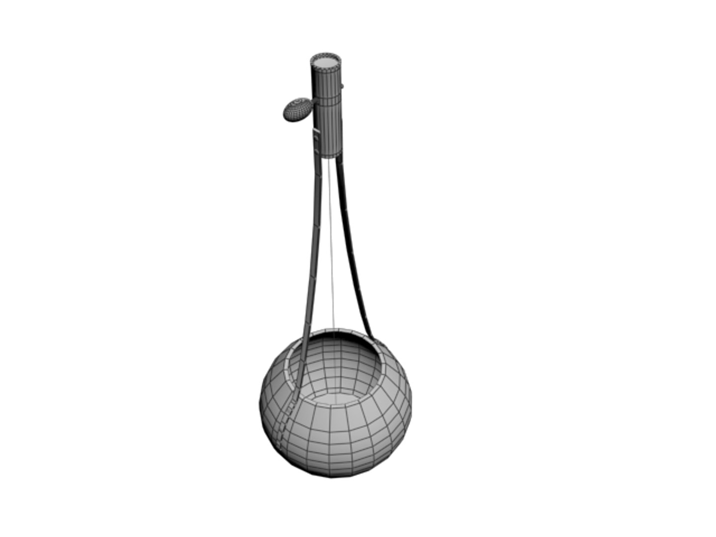 Musical Instrument Ektara 3D Model - TurboSquid 1533603