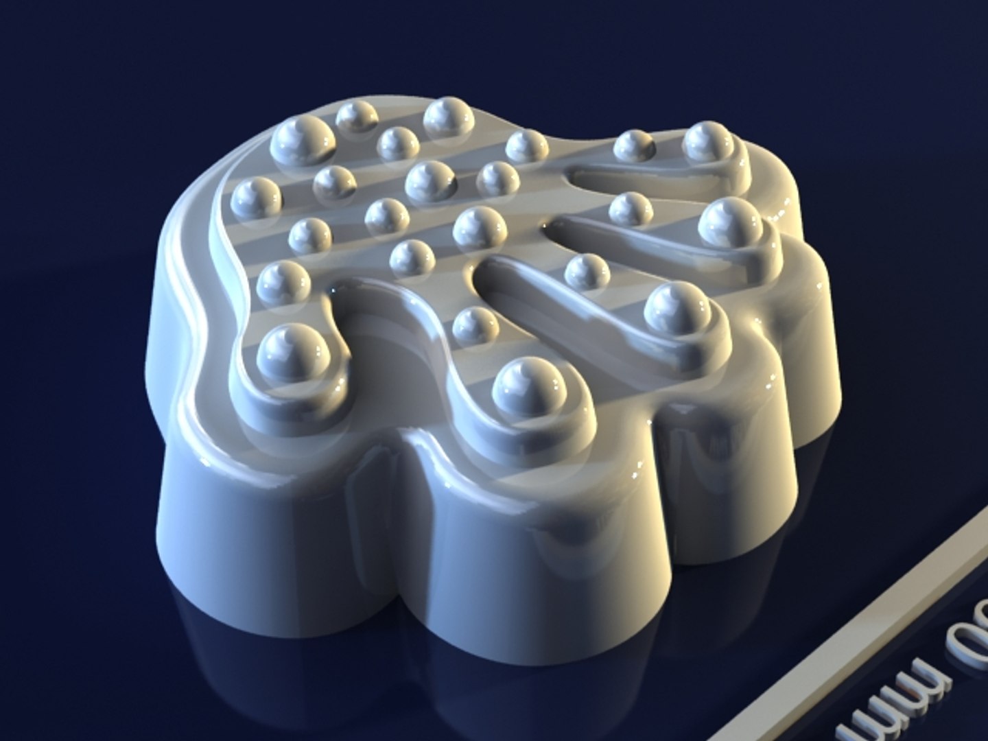 3d model mold hand