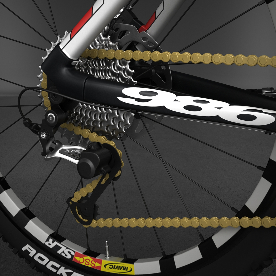3ds max mountain bike look 986