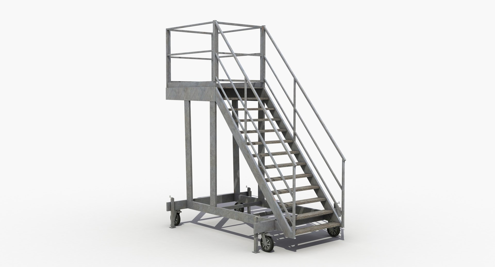Mobile Stairs 3D Model - TurboSquid 1209684