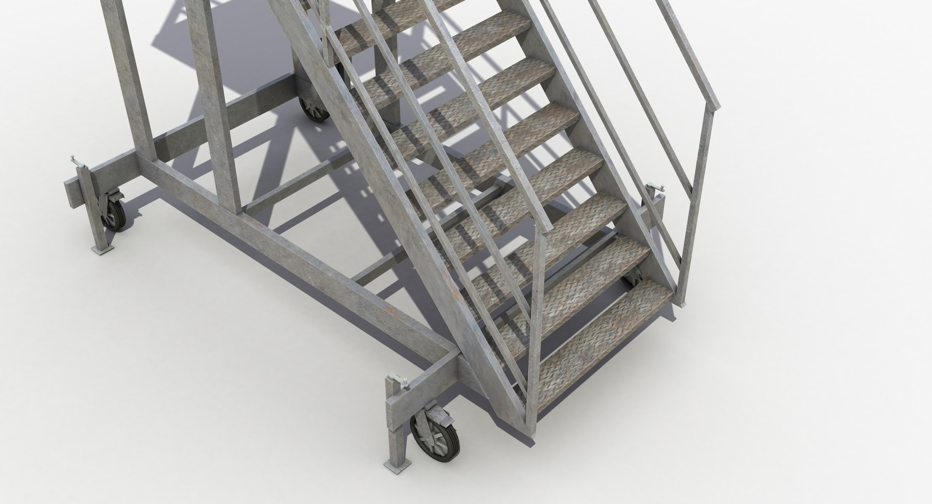 Mobile Stairs 3D Model - TurboSquid 1209684