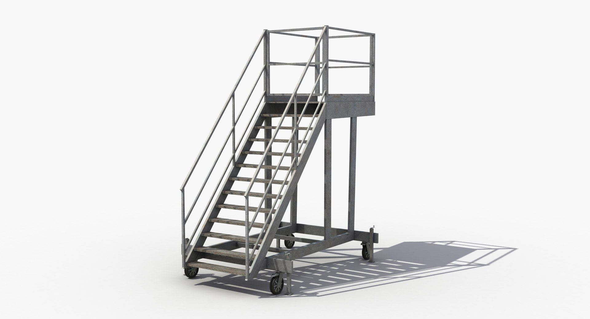 Mobile Stairs 3D Model - TurboSquid 1209684