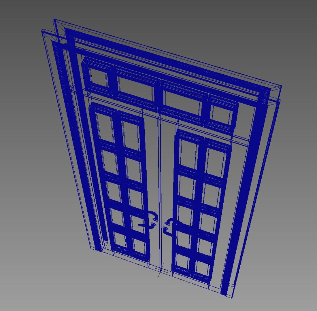 Door Facet 3D - TurboSquid 1301184