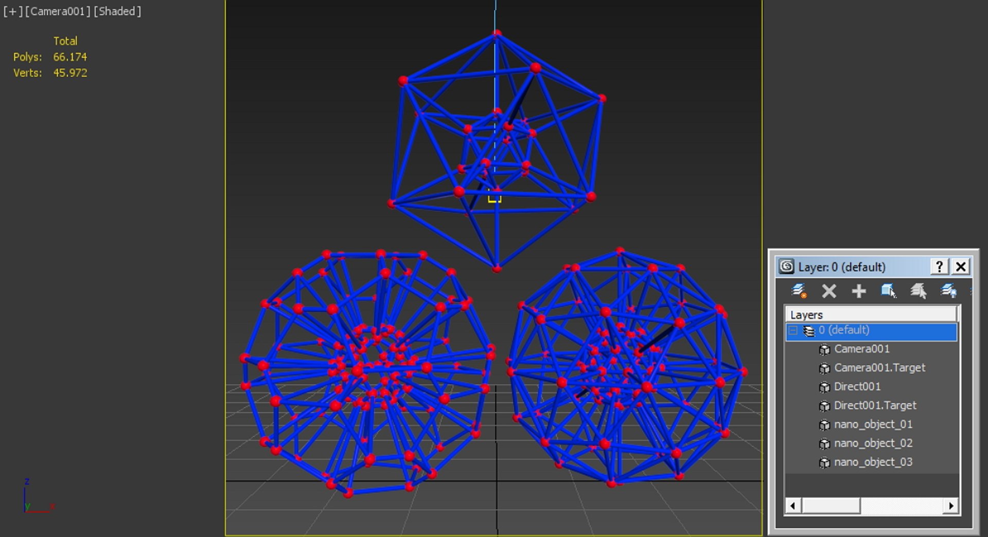 3d model of nano object pack