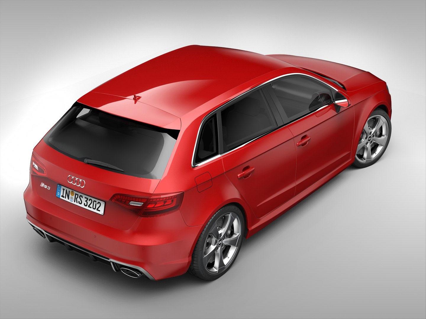 audi car 3d model