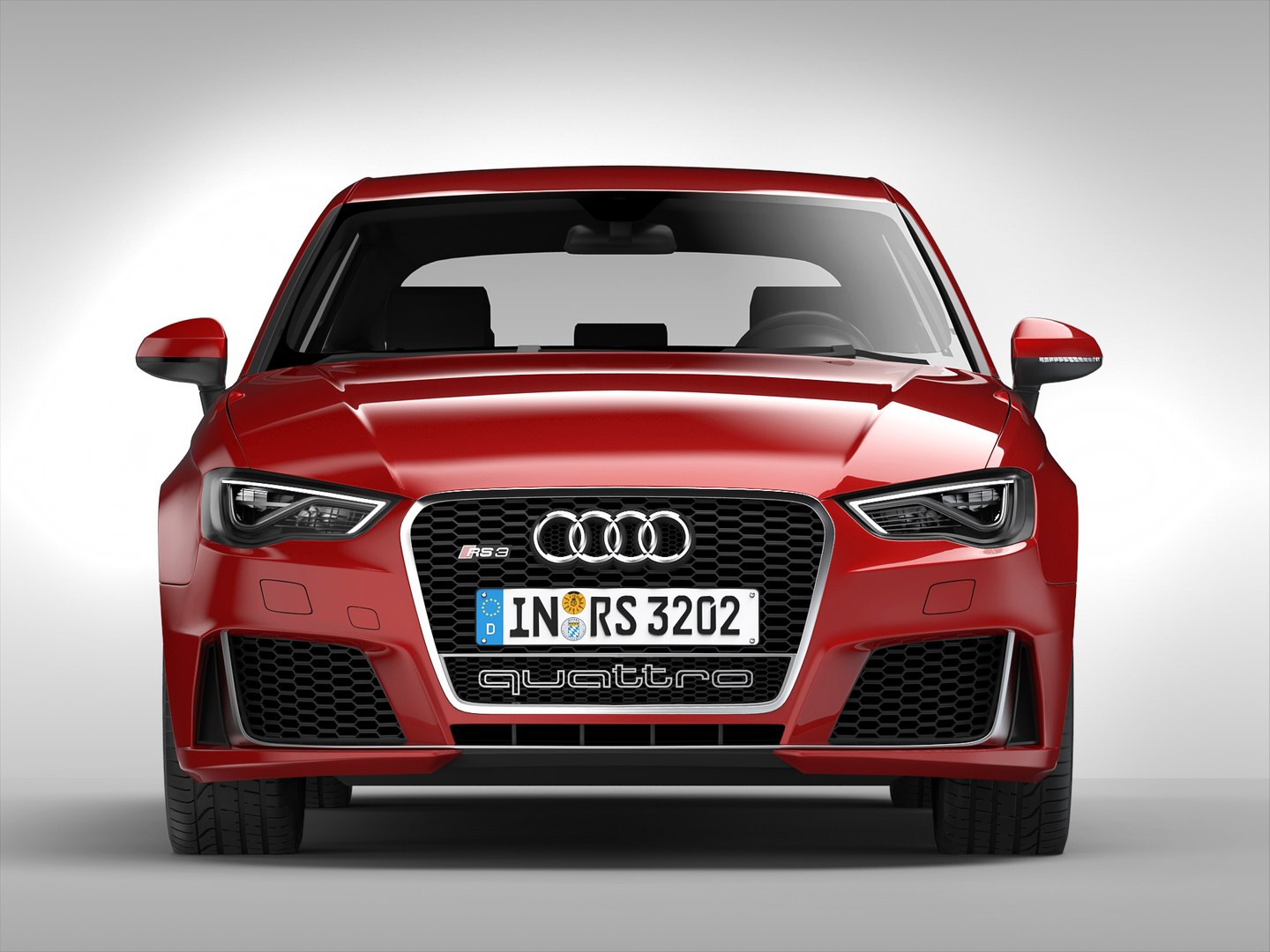 audi car 3d model