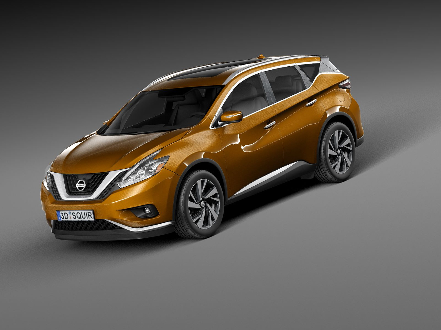 3d 2016 nissan murano model