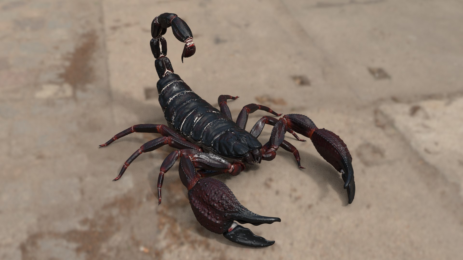 3D Production Scorpion Rig - TurboSquid 1498722