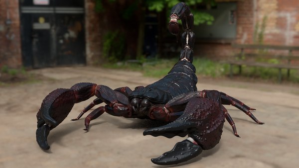 3D production scorpion rig - TurboSquid 1498722