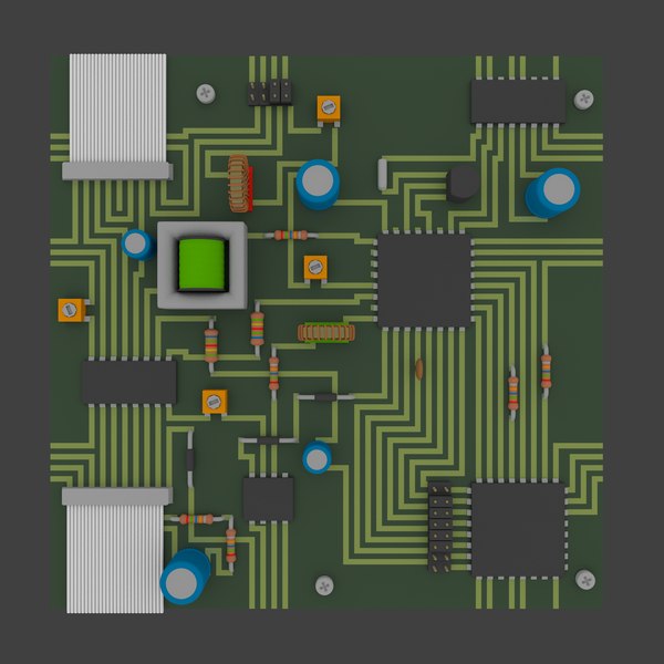Free Circuit Board 3D Models for Download | TurboSquid