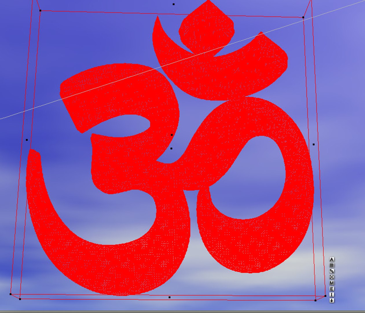 3D Model Om Symbol - TurboSquid 1468787