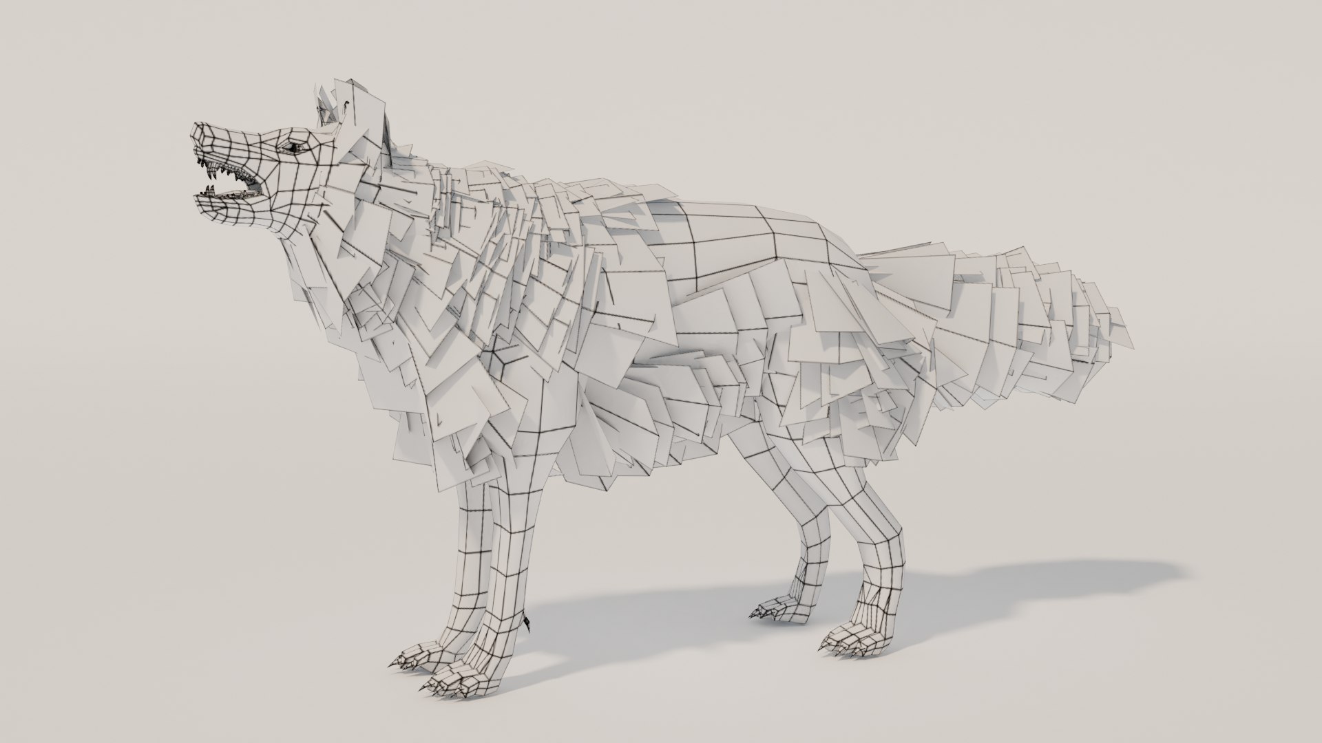 Wolf Animations 3D Model - TurboSquid 1510990