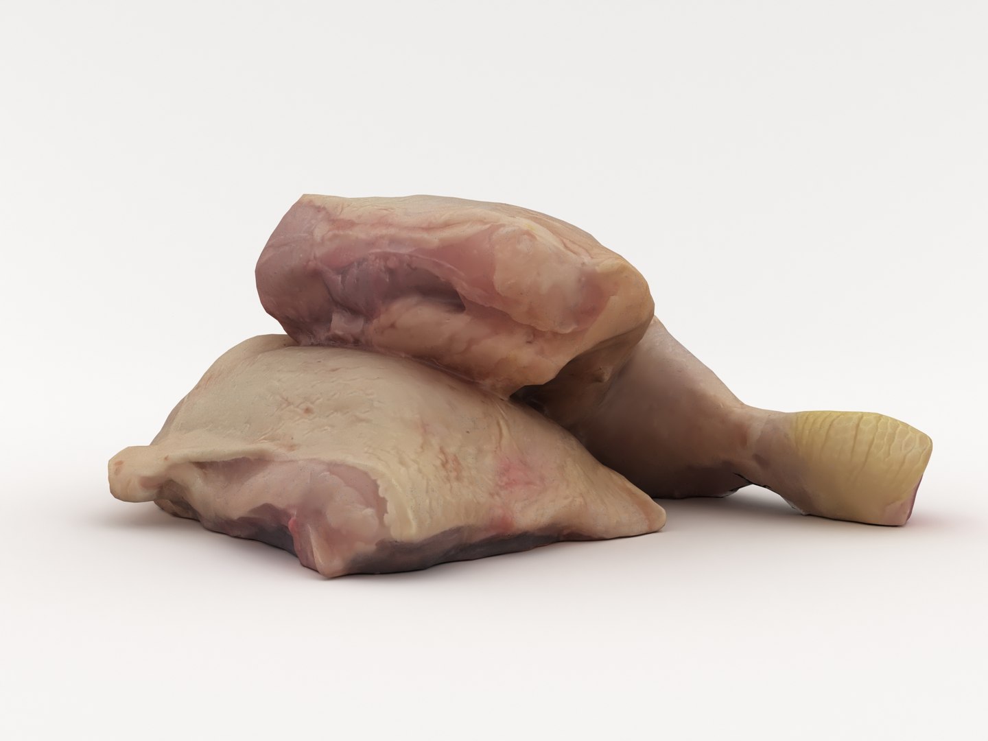 3D scan chicken legs model - TurboSquid 1444222