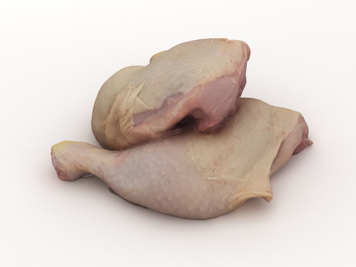 3D scan chicken legs model - TurboSquid 1444222