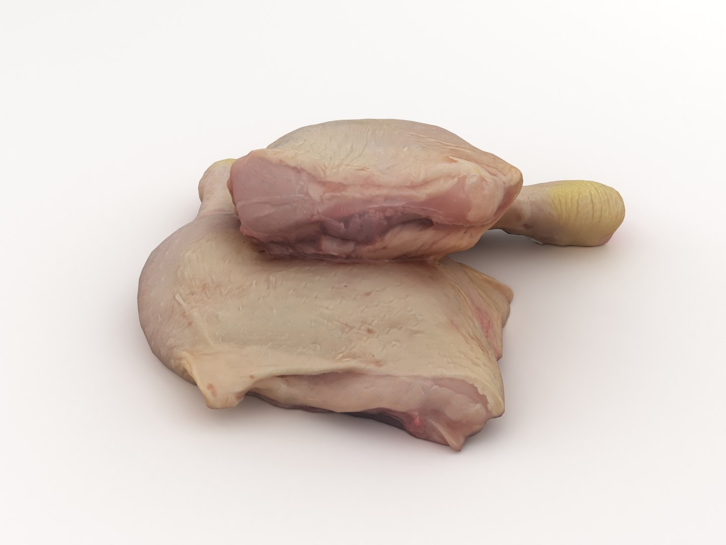 3D scan chicken legs model - TurboSquid 1444222