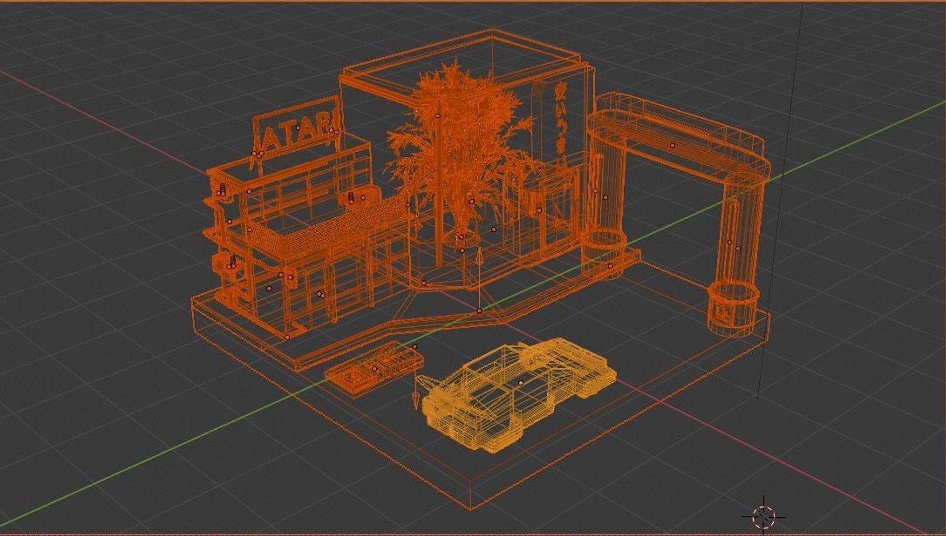 3D Neon Cars - TurboSquid 1626663