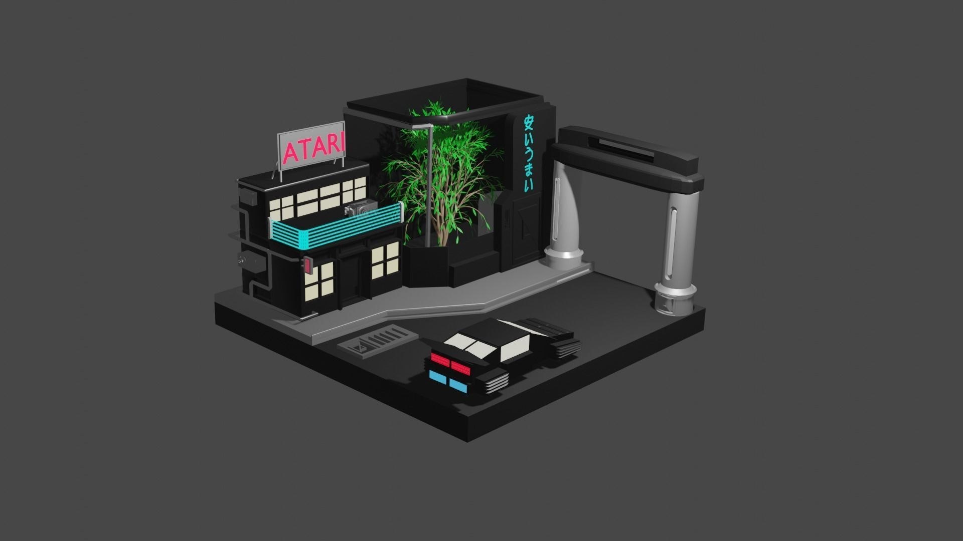 3D Neon Cars - TurboSquid 1626663