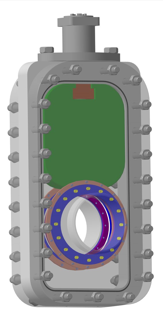 3d Valve Plane-parallel Wedge