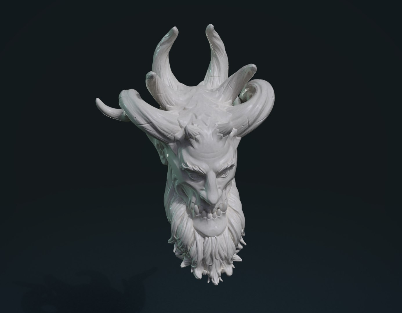 Demon Head 3D - TurboSquid 1430254