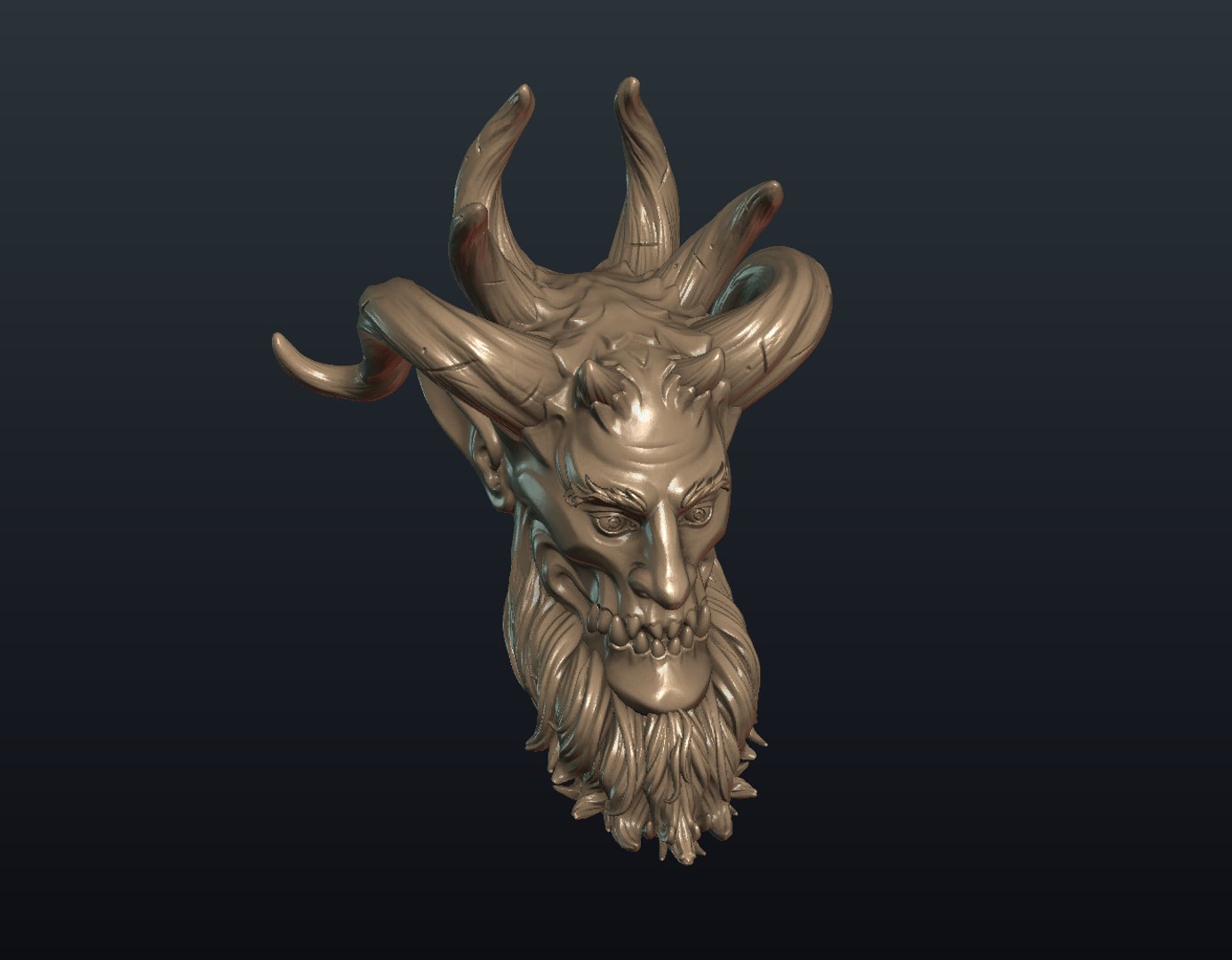 Demon Head 3D - TurboSquid 1430254