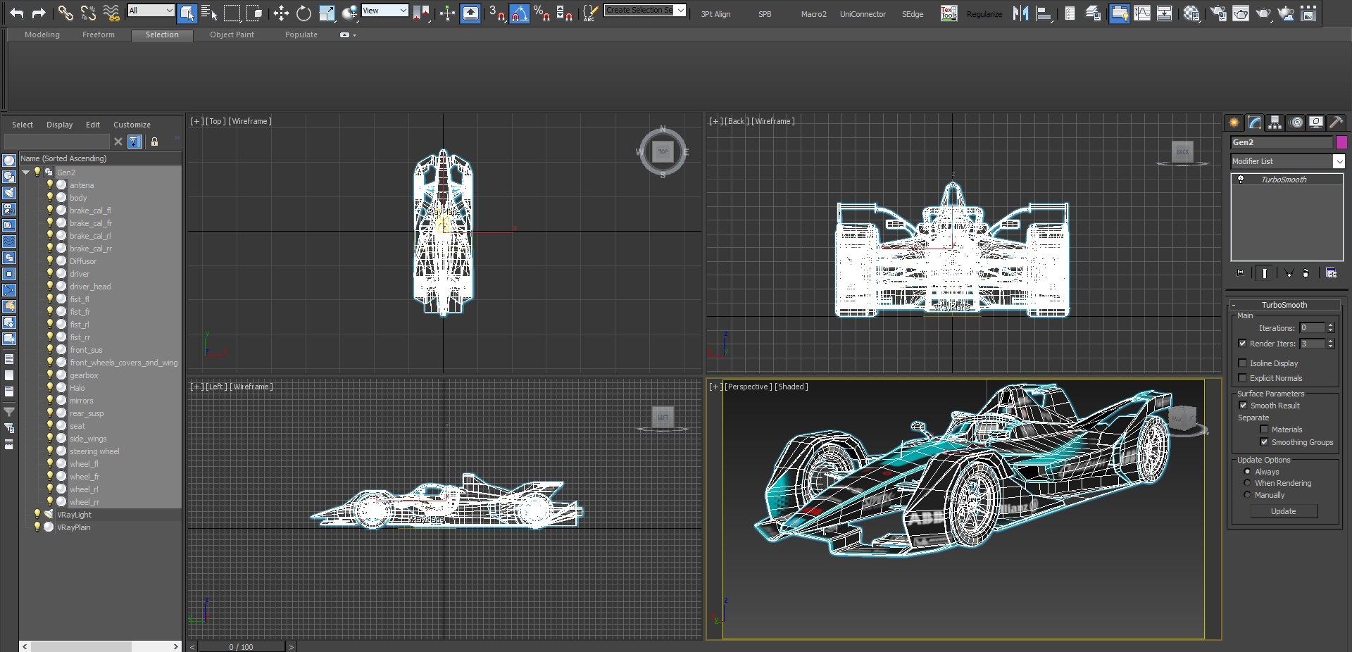 3D model formula e gen2 season - TurboSquid 1264079