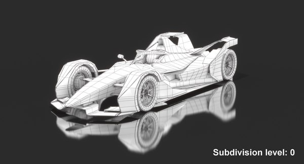 3D model formula e gen2 season - TurboSquid 1264079