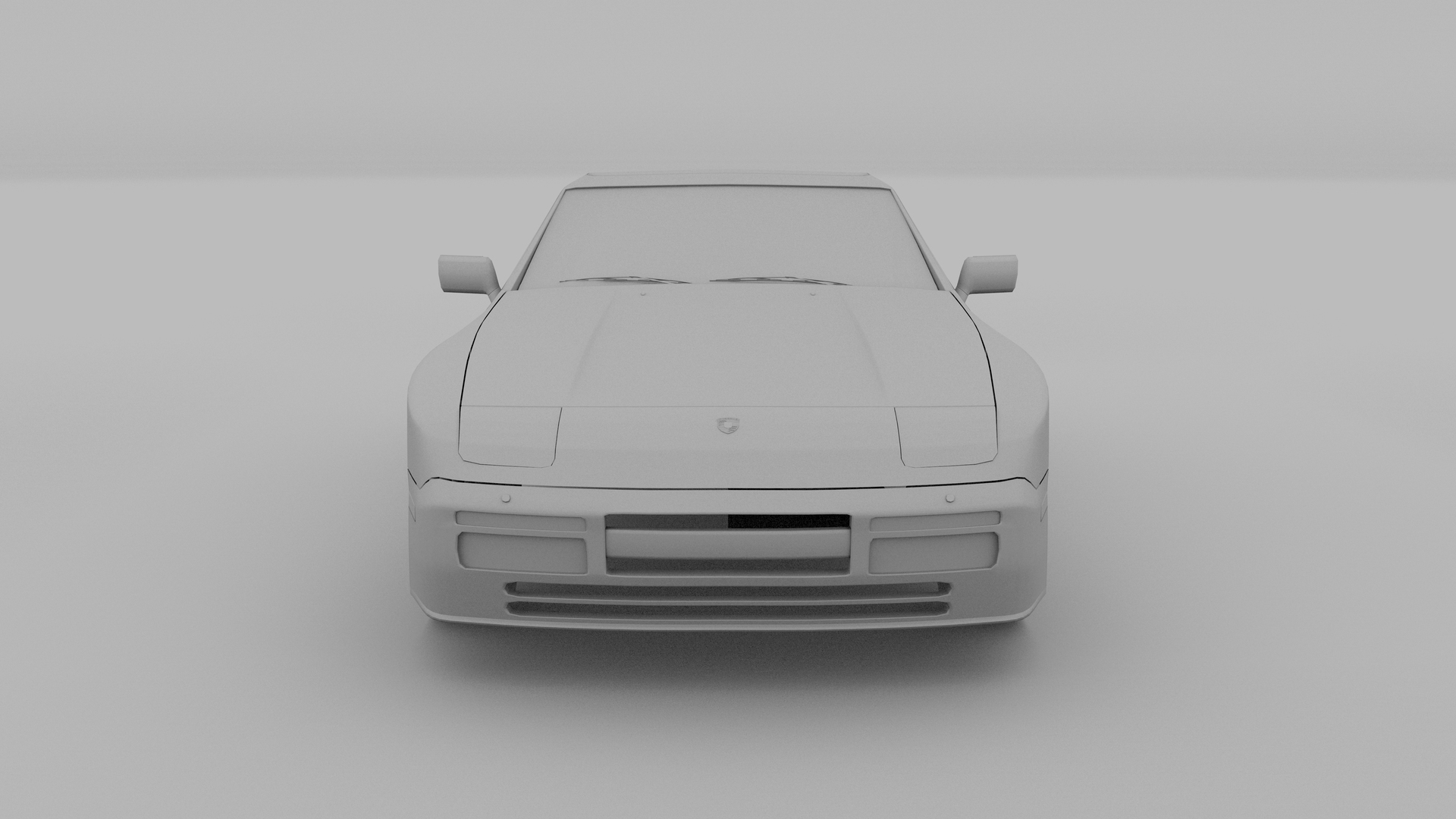 3d Porsche 944 Turbo