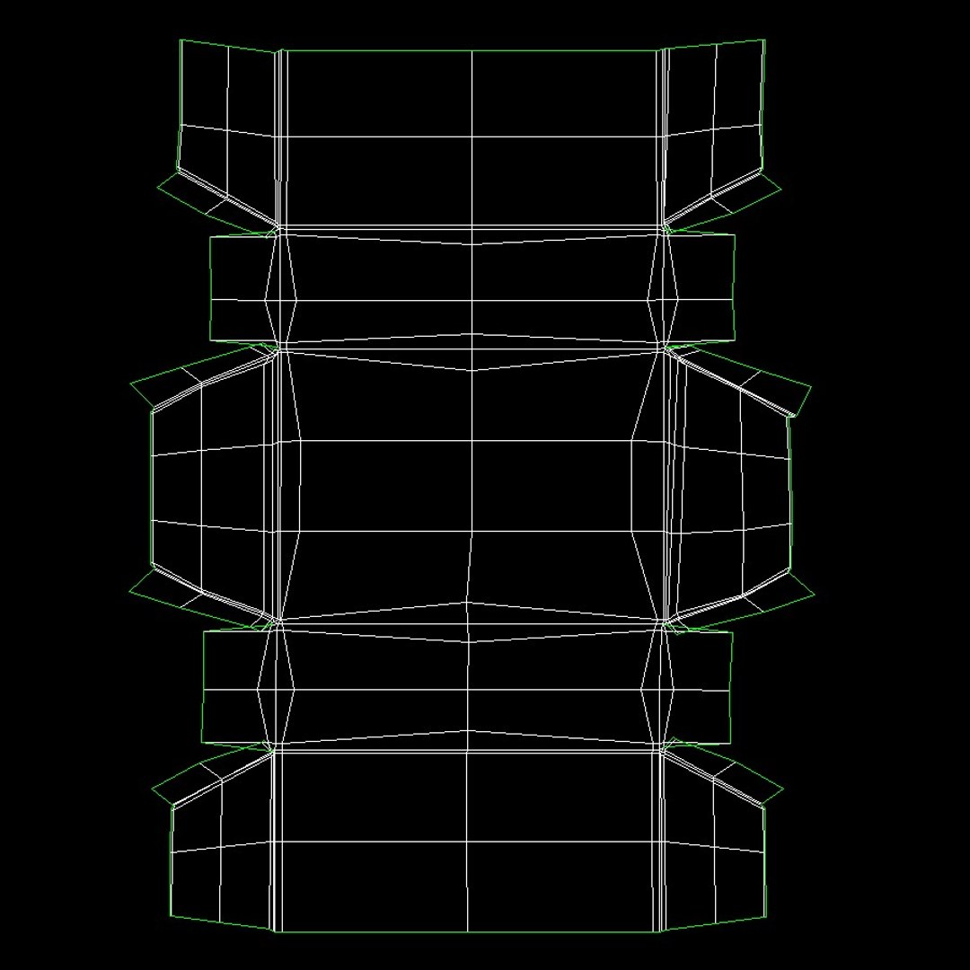 3d Model Wrapped Gift Box