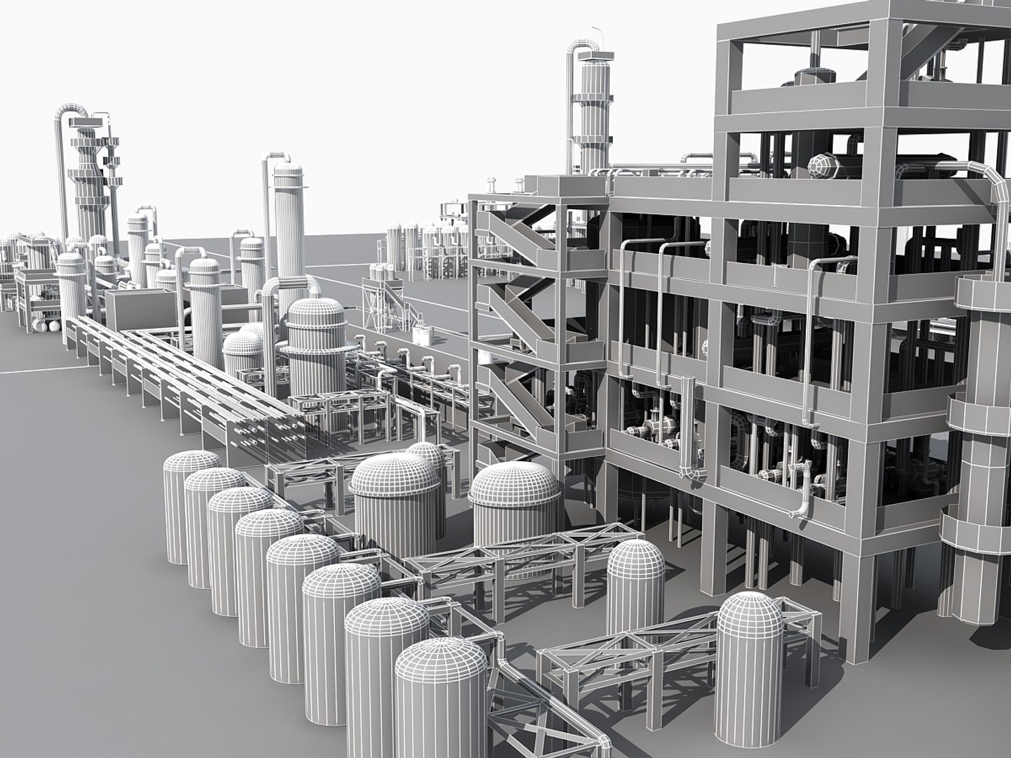 3d Plant Factory Model