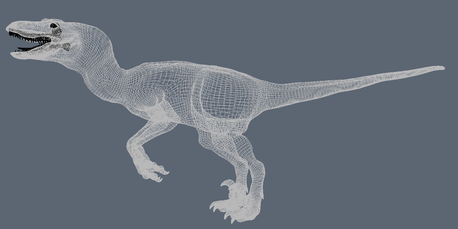 3d Model Raptor Dinosaur