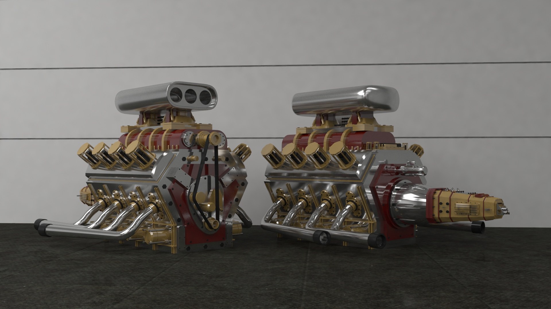 ROD Car Hybrid Engine 3D Model - TurboSquid 2147316