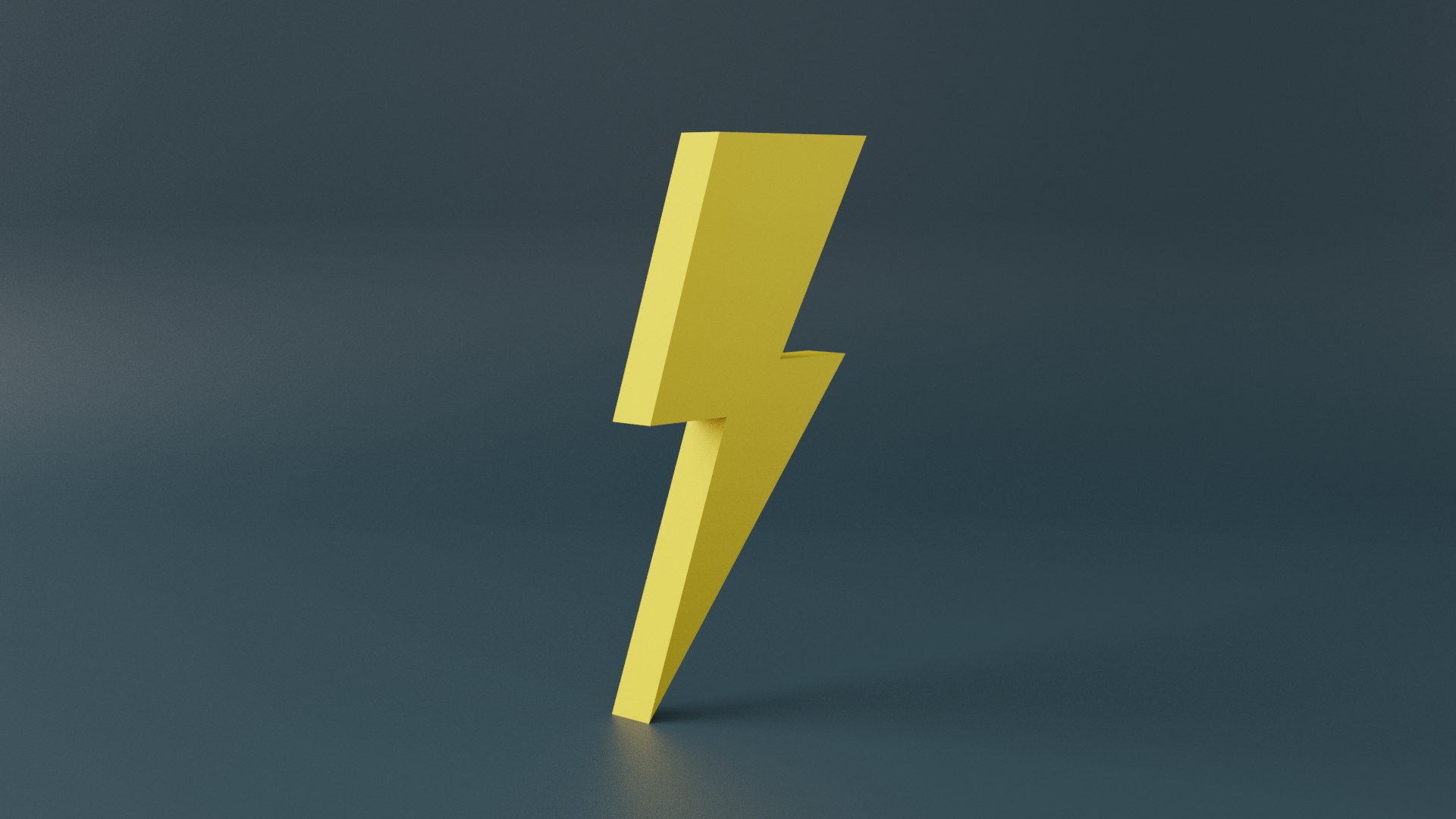 3D Lightning Icon - TurboSquid 2009493