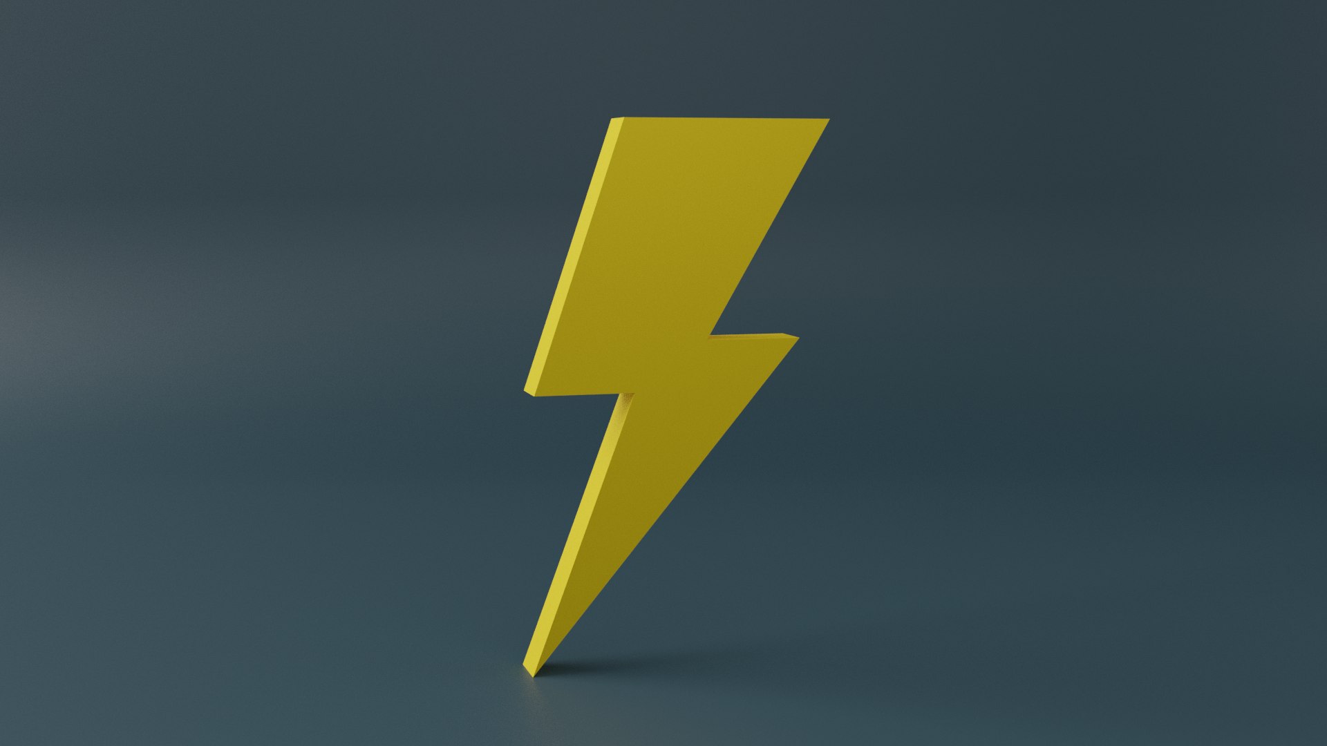 3D Lightning Icon - TurboSquid 2009493
