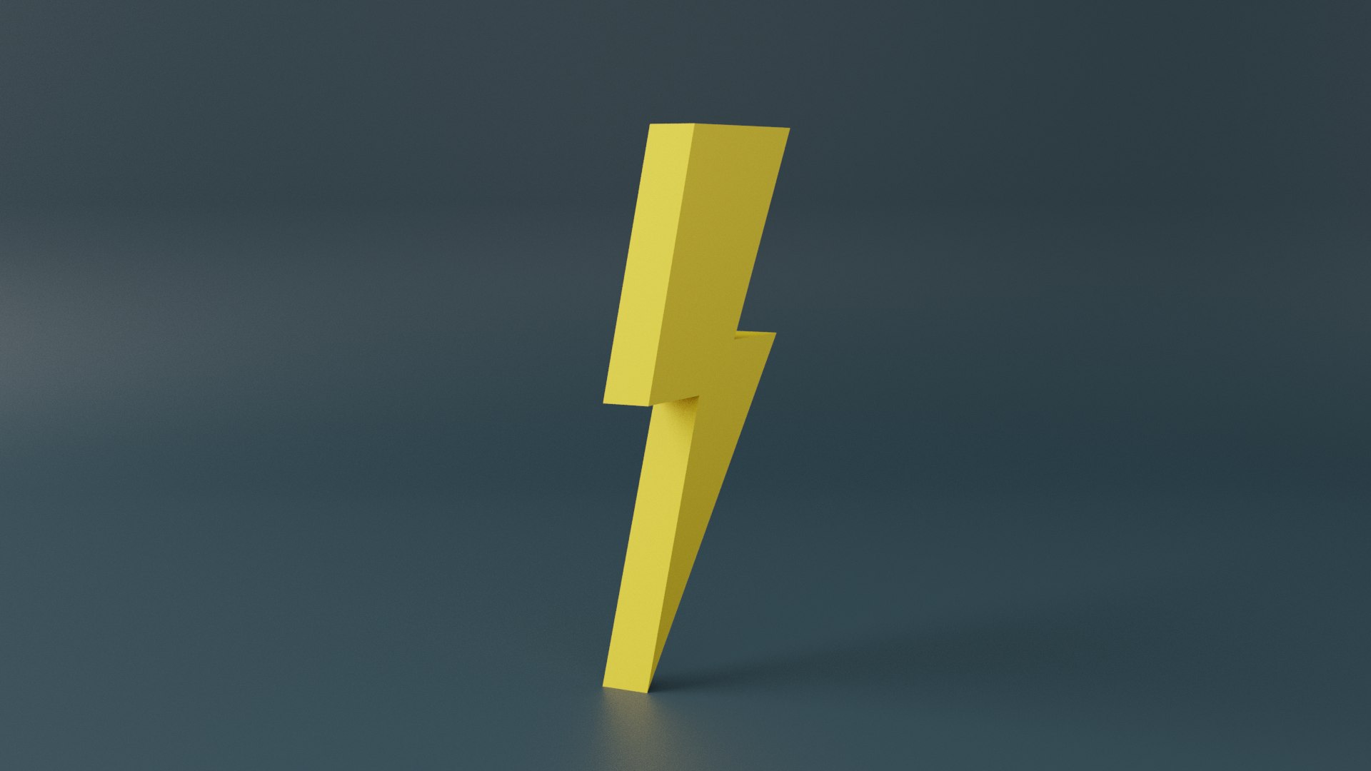 3D Lightning Icon - TurboSquid 2009493