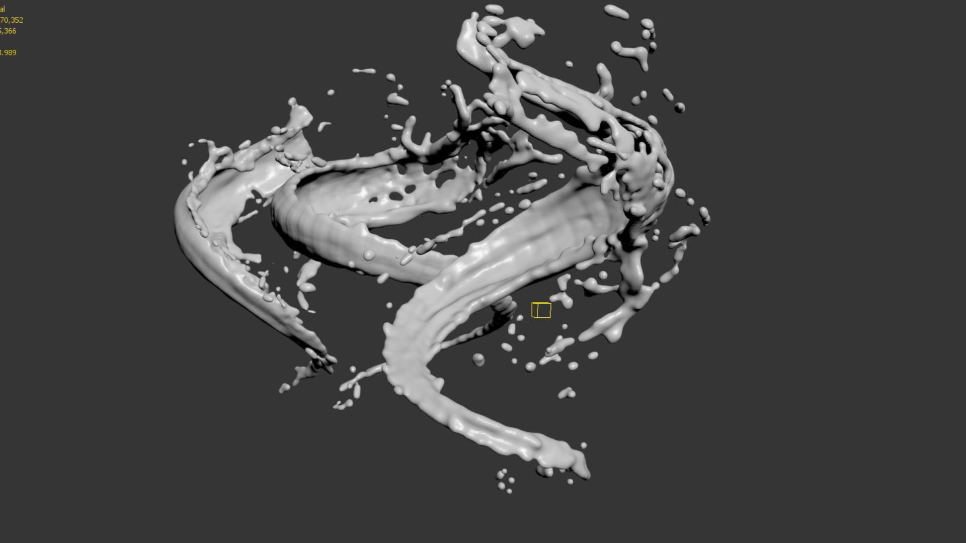 Water splash 3D model - TurboSquid 1693677