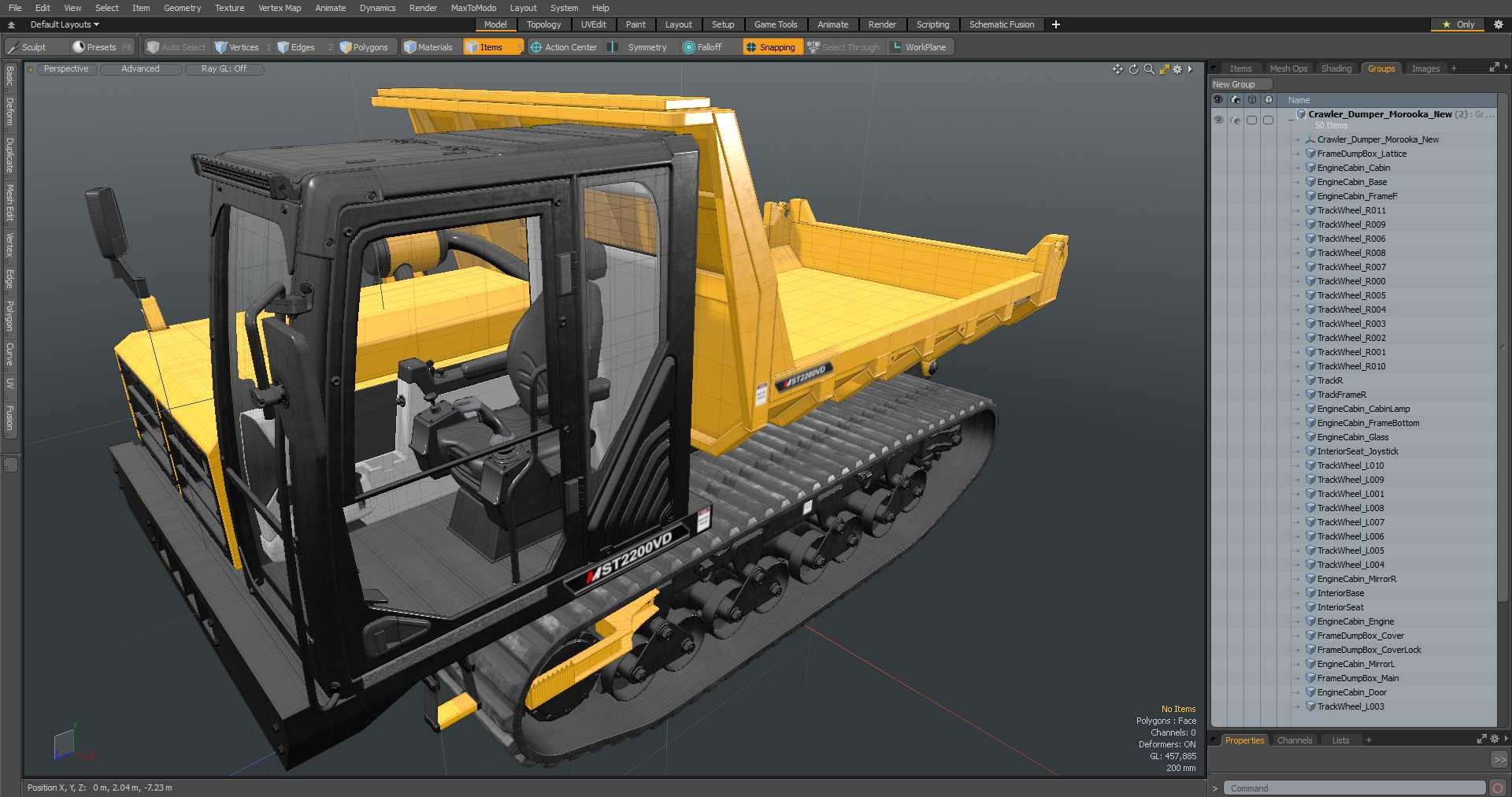 Crawler Dumper Morooka New 3D model - TurboSquid 2154571