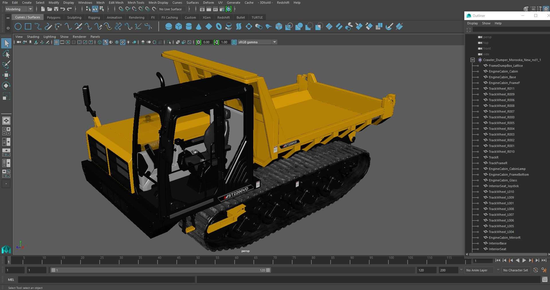 Crawler Dumper Morooka New 3D model - TurboSquid 2154571