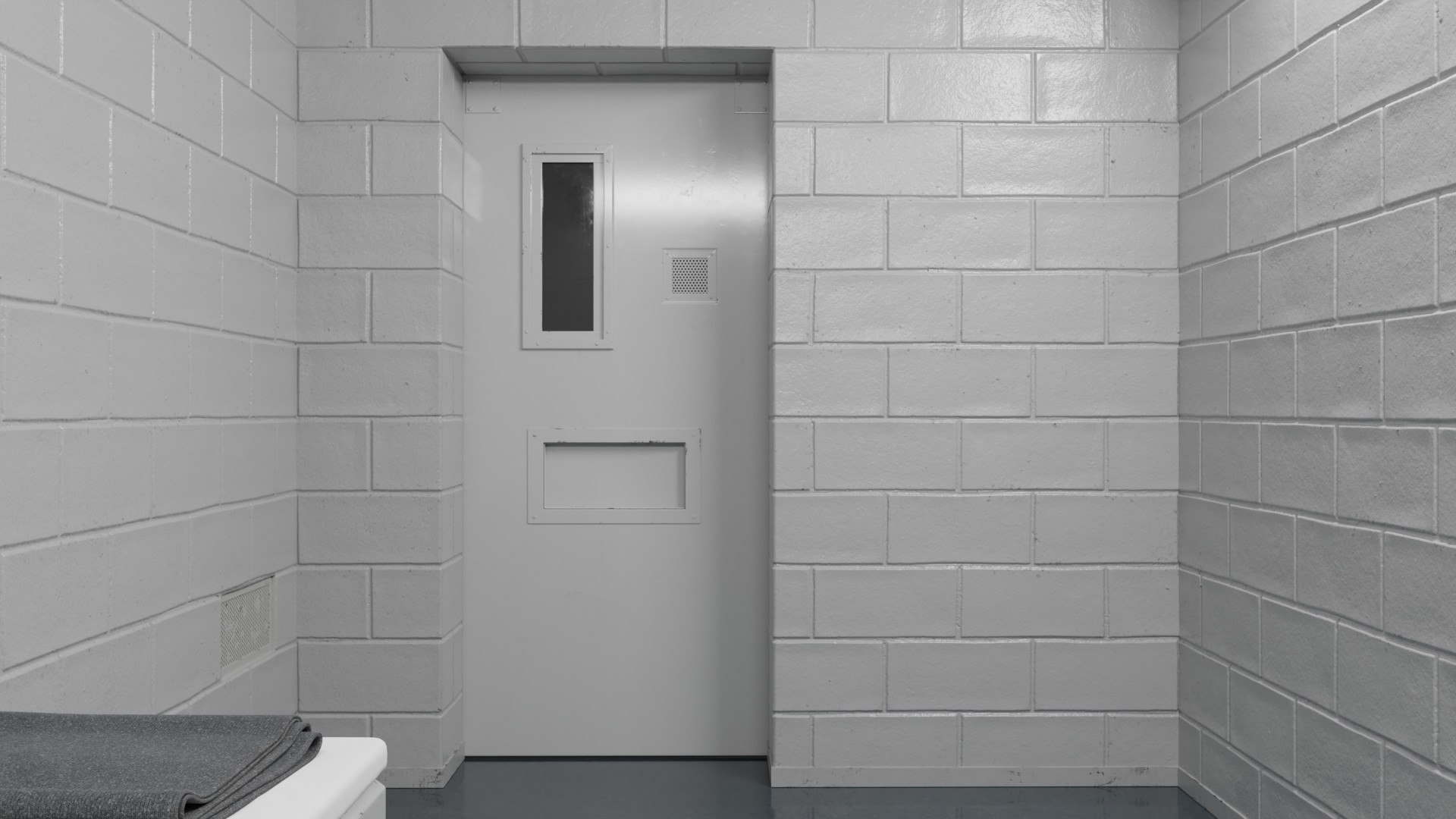 3D Model Modern Prison Cell - TurboSquid 1563834