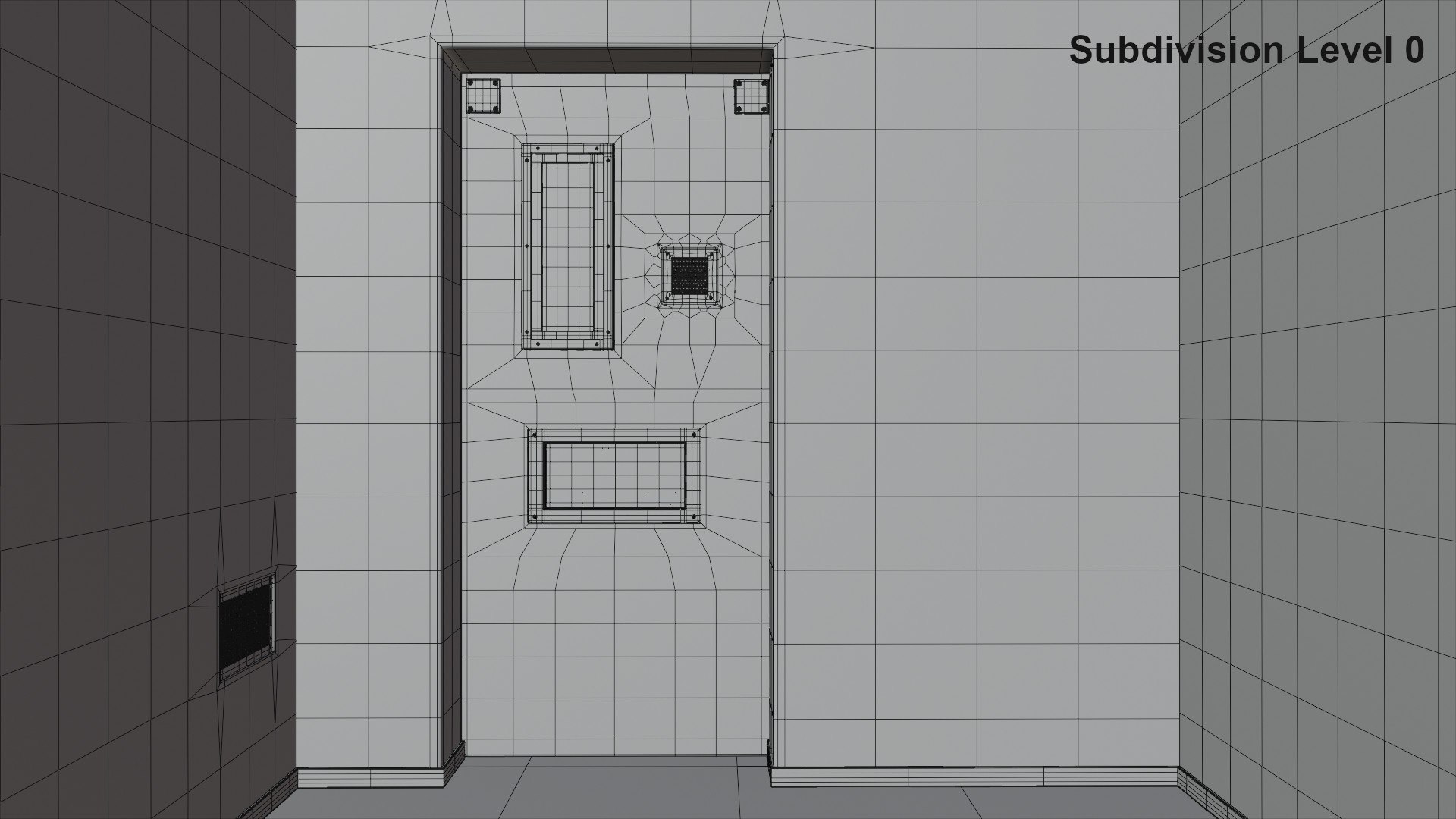 3D Model Modern Prison Cell - TurboSquid 1563834
