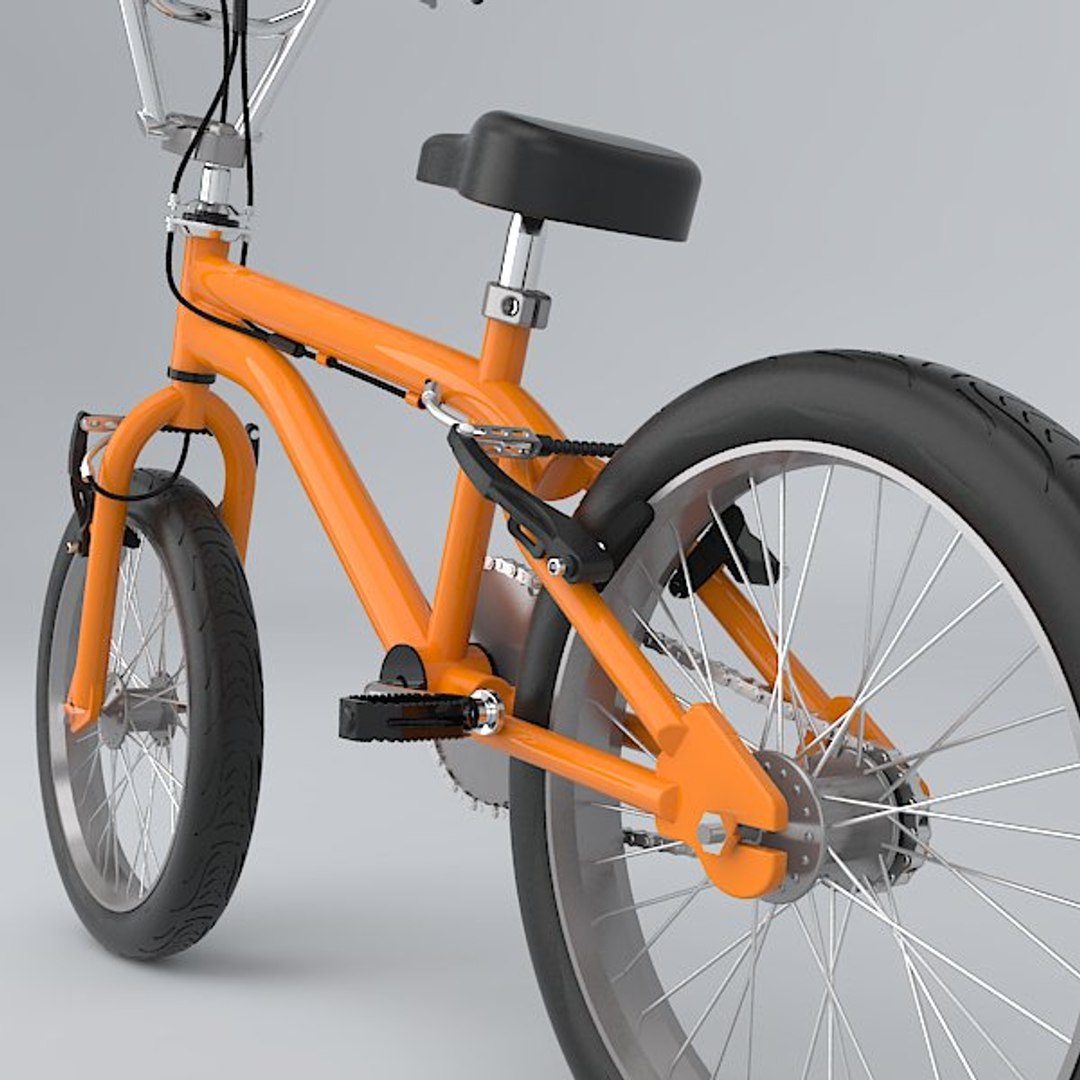 Freestyle Bike 3d Model