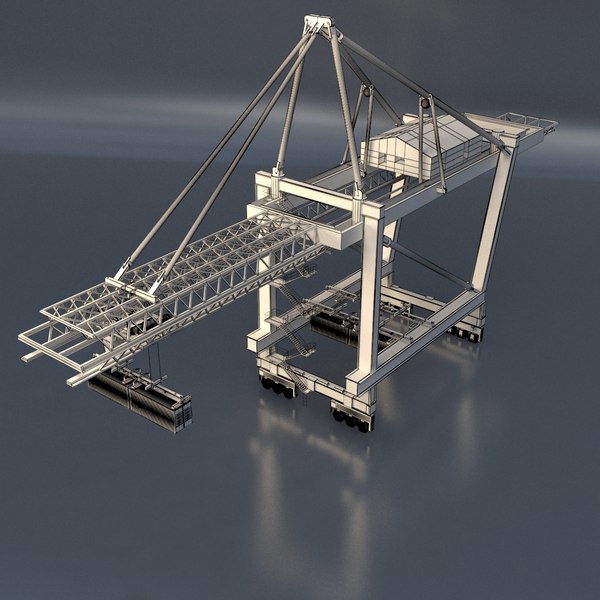 Crane 3D model - TurboSquid 1376530