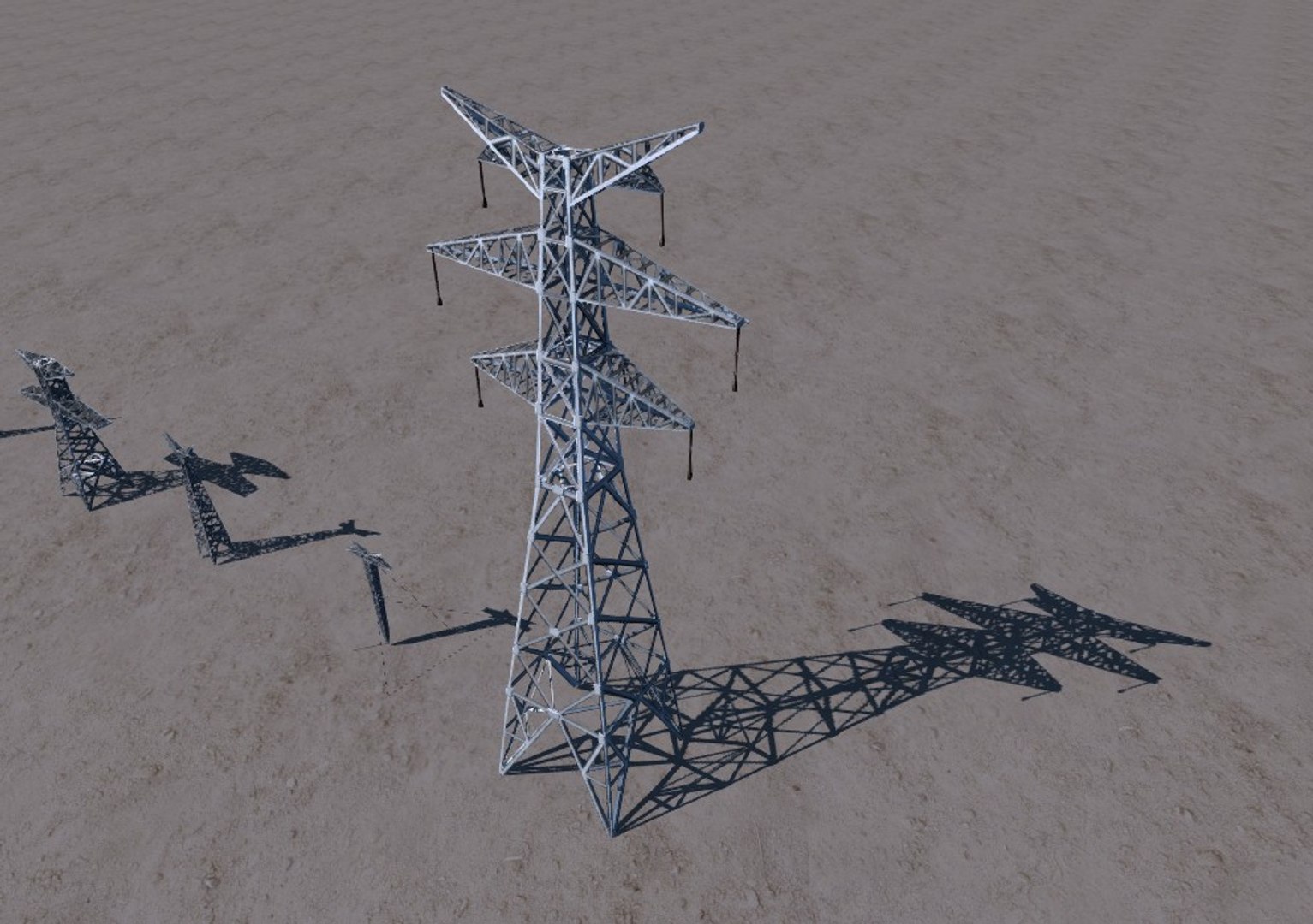 3d Pylon Model