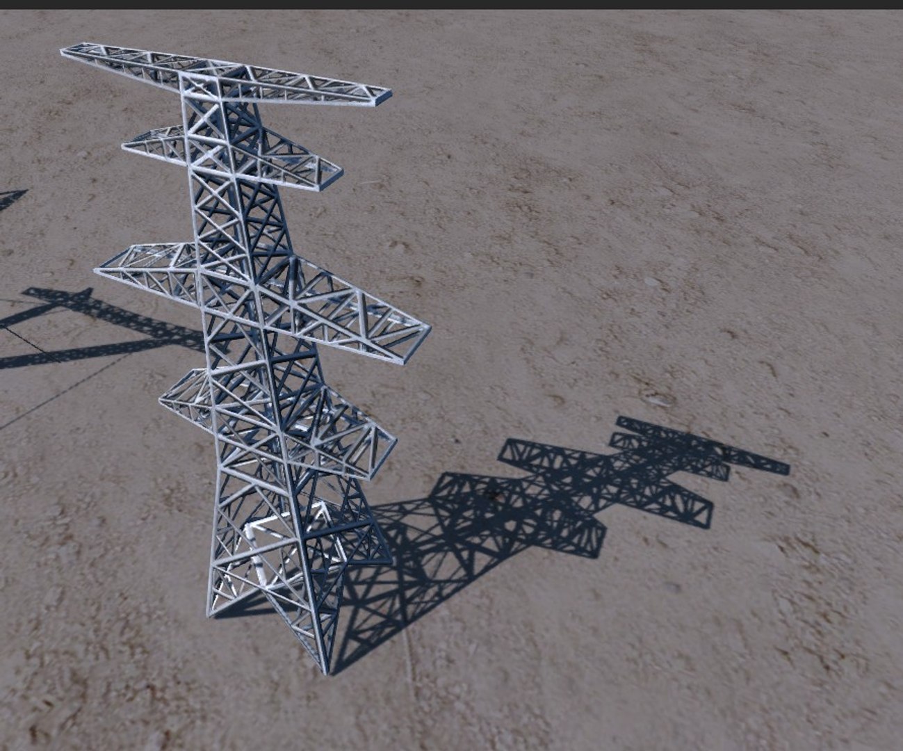 3d Pylon Model